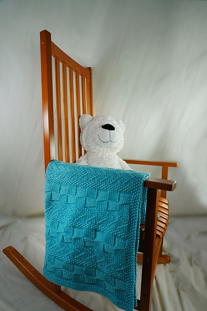 Ravelry: Textured Lap Throw pattern by Lorna Miser