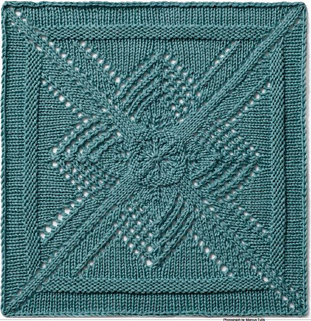 Ravelry: 2019 Knitterati Diagonal Afghan Block 4 pattern by Jacqueline ...