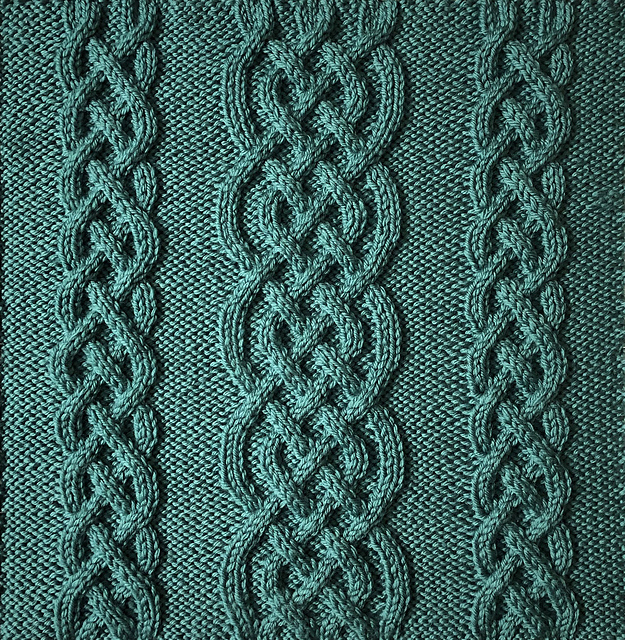 Ravelry: 2019 Knitterati Diagonal Afghan Block 2 pattern by Matthew Schrank