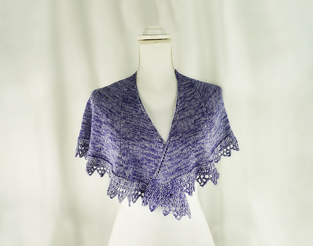 Ravelry: Top Down Crescent Shawl pattern by Shannon Dunbabin