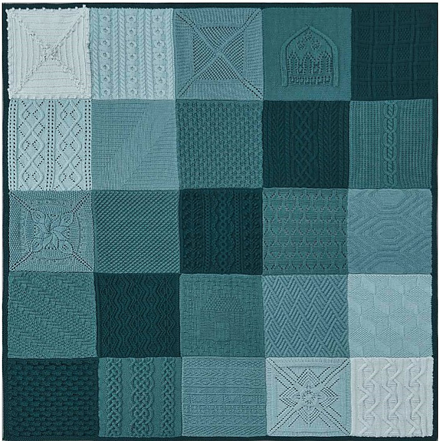 Ravelry: 2019 Knitterati Diagonal Afghan Assembly pattern by Aubrey ...