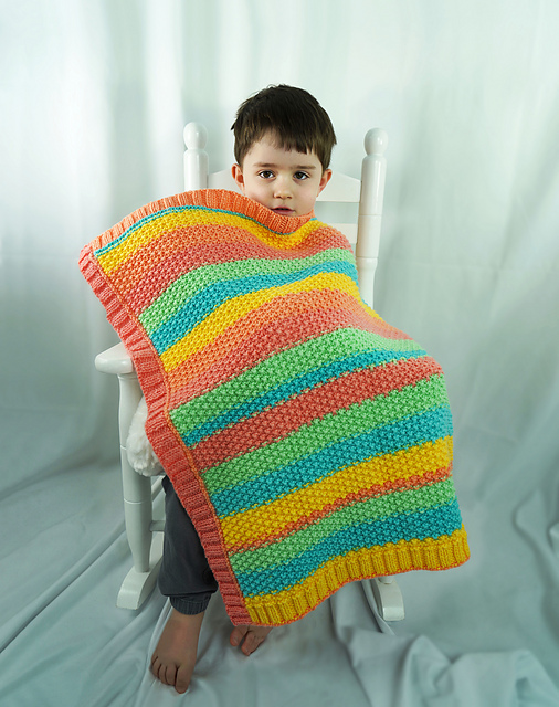 Ravelry: Stroller Blanket pattern by Linda Medina
