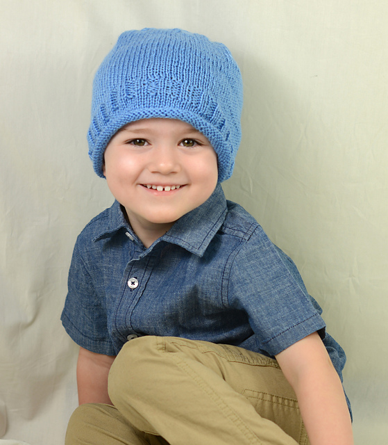 Ravelry: Chillin’ Children’s Beanie pattern by Ethel Weinberg