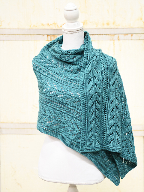 Ravelry: Crete Wrap pattern by Shannon Dunbabin