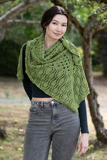 Ravelry: Feathers Shawl pattern by Therese Chynoweth