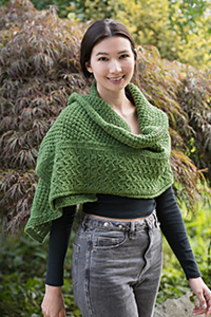 Ravelry: It’s Wrap Time pattern by Ethel Weinberg