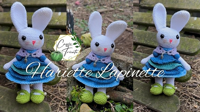 Ravelry: Hariette Lapinette pattern by Cassandre Hérauville
