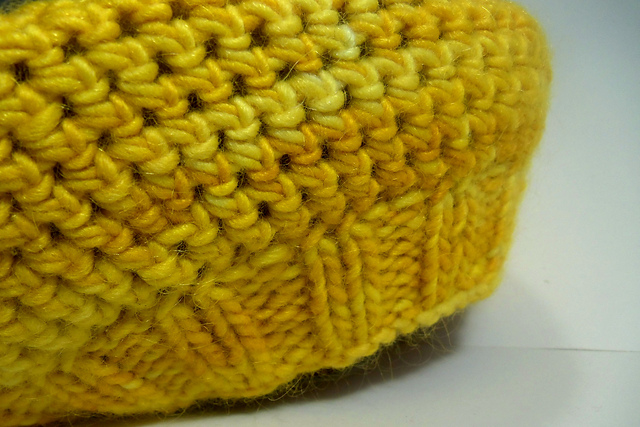 Ravelry: "Dessa": a knit/crochet hat pattern by Cassandra Leach