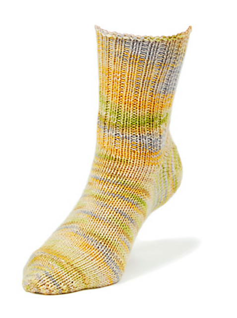 Ravelry: Ribbed Leg Sock pattern by Cat Bordhi