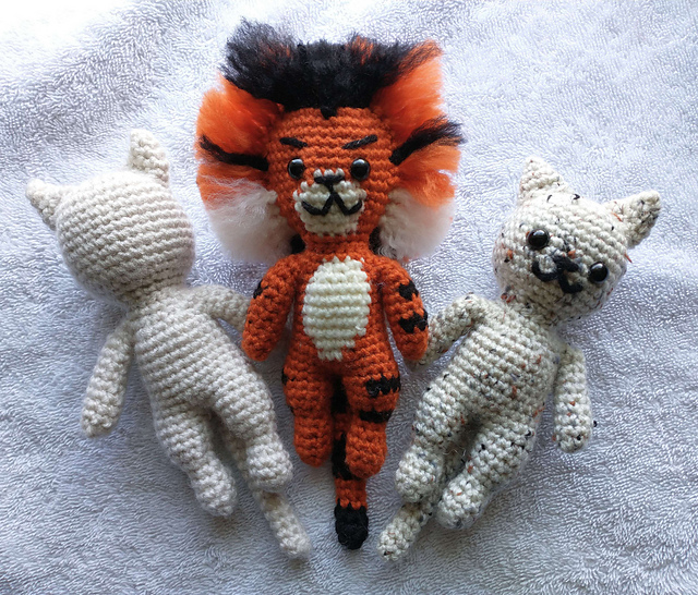 Ravelry: Cat and Tiger pattern by Cat Craft Crochet