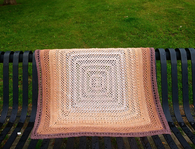 Ravelry: Summer Lace Cotton Blanket pattern by Cathy Henry