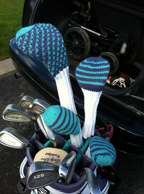 Ravelry: Golf Club Covers pattern by Patons & Baldwins