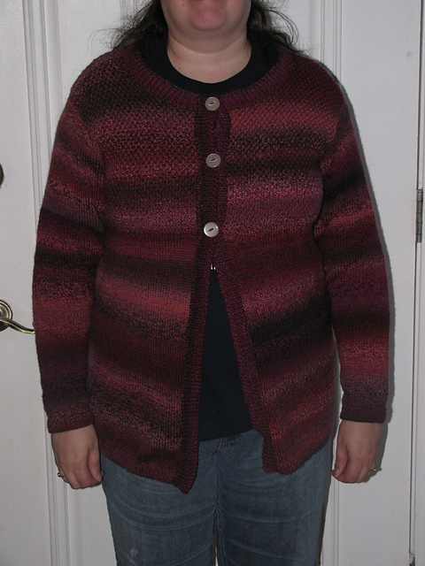 Ravelry: Design E - Textured-Yoke Jacket pattern by Sirdar