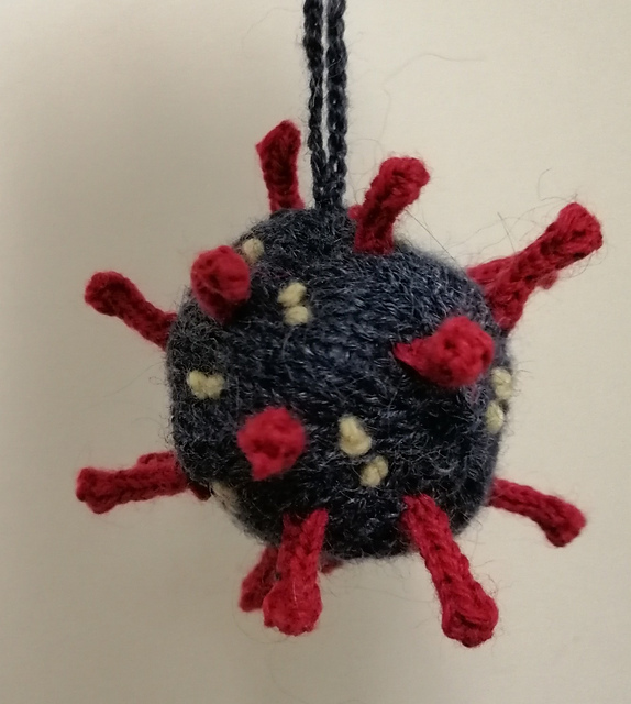 Ravelry: Corona Virus pattern by Caryl Mayes