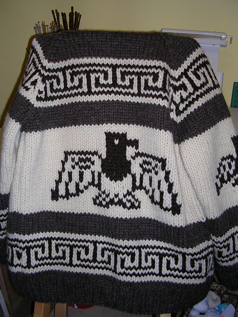 Ravelry: Thunderbird Jacket pattern by White Buffalo Mills Ltd.