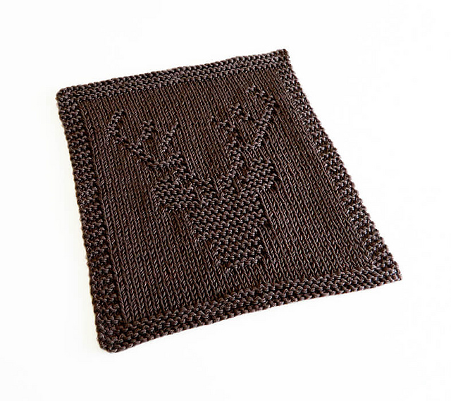 Ravelry: STAG dishcloth pattern by Cecilia Fameli