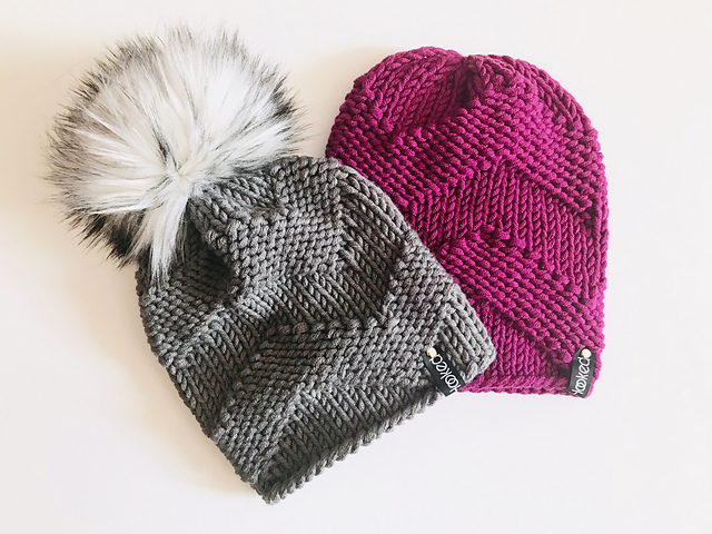 Ravelry: Binary Beanie pattern by Courtney Edworthy