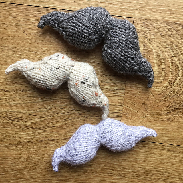 Ravelry: Bad 'Staches Stuffed Mustache pattern by Yvonne Shisley