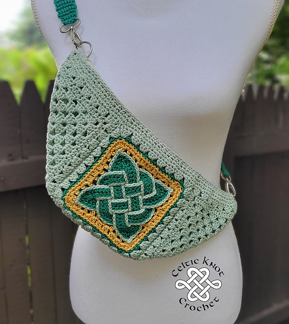 Ravelry: Celtic Crossbody Bag pattern by Jennifer E. Ryan