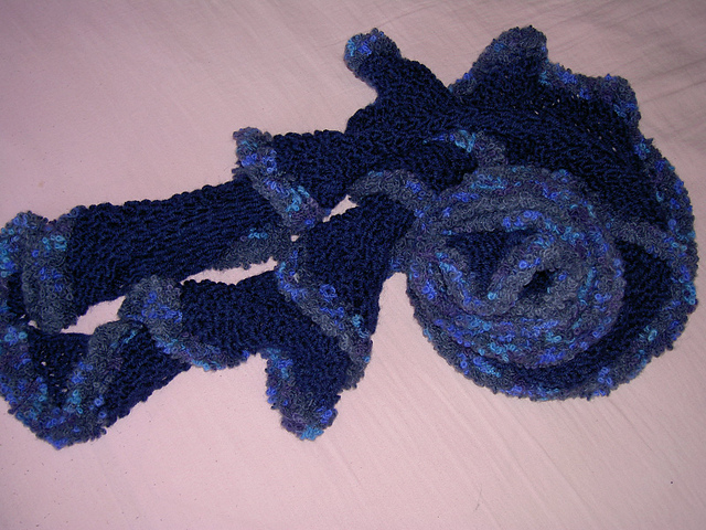 Ravelry: Potato Chip Scarf (Suri Dream) pattern by Knit Picks Design Team