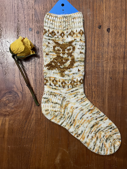 Ravelry: Owl Prowl Socks pattern by Christina Scouten