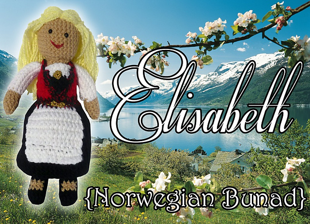 Ravelry: Elisabeth - Traditional Norwegian Bunad with Flag pattern by ...