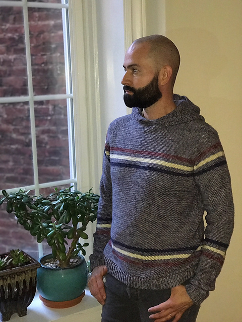 Ravelry: Rockridge Hoodie pattern by Peter Franzi