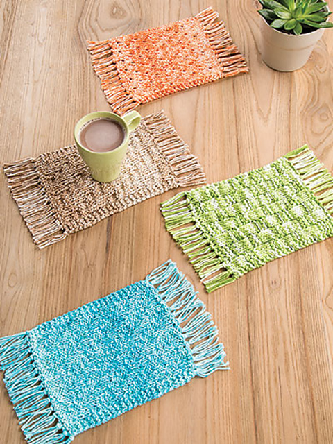 Ravelry: Mug Rugs pattern by Lena Skvagerson