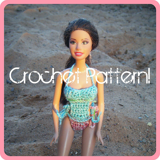 Ravelry: Mono-kini for Barbie pattern by Abigail Gonzalez