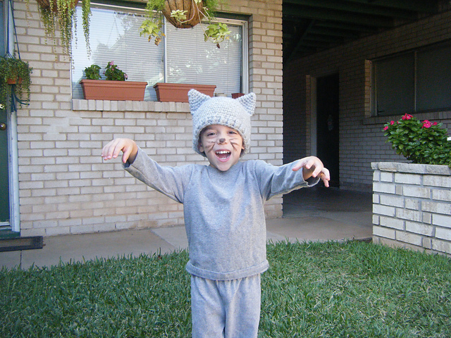 Ravelry: Kitty Cat Hat and Tail pattern by Abigail Gonzalez