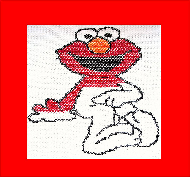 Ravelry: CharacterCrochet's Elmo Baby Blanket