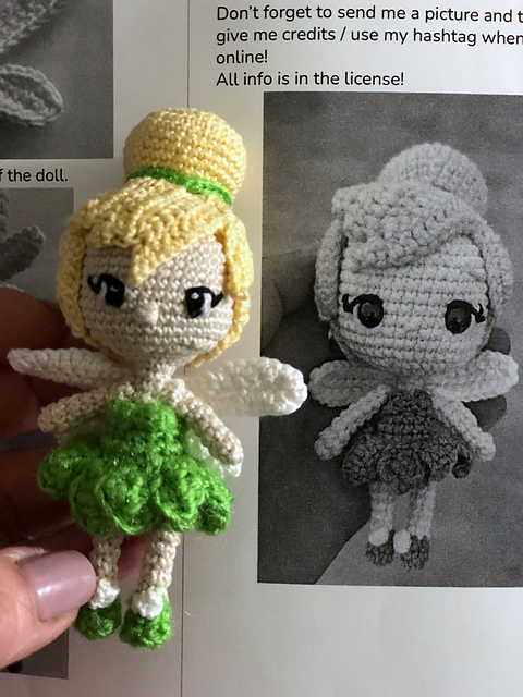 Ravelry: CharacterCrochet's Tinkerbell Amigurumi