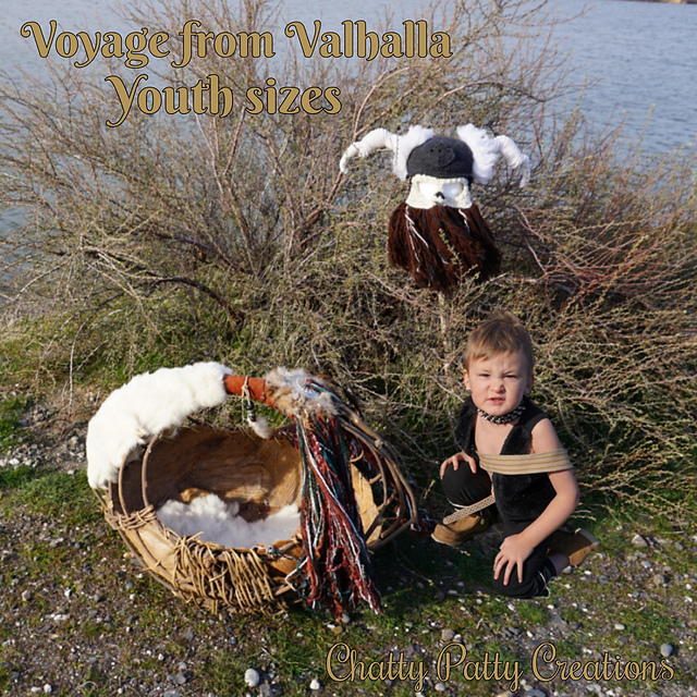 Ravelry: Voyage from Valhalla Viking Helmet pattern by Patricia Holmes