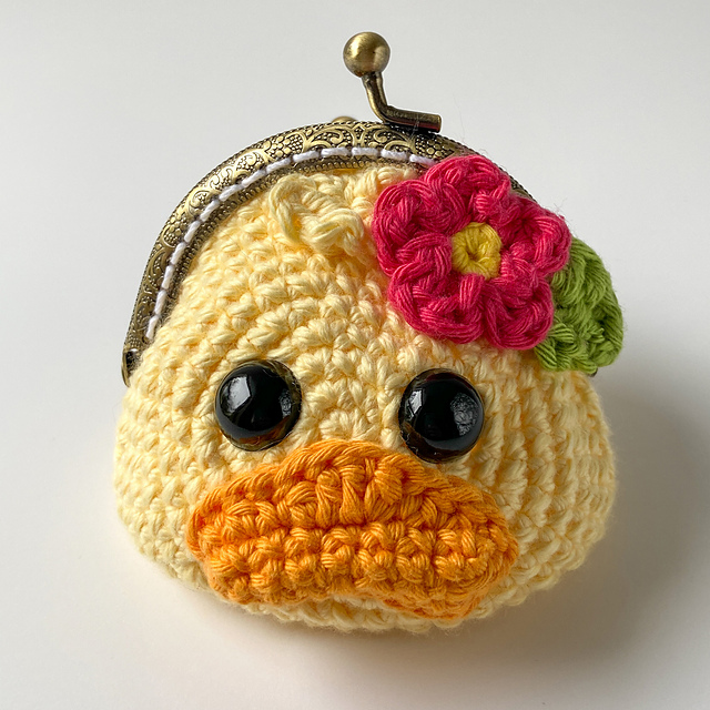 Ravelry: Darla the Duck Coin Purse pattern by Charlyn Smith