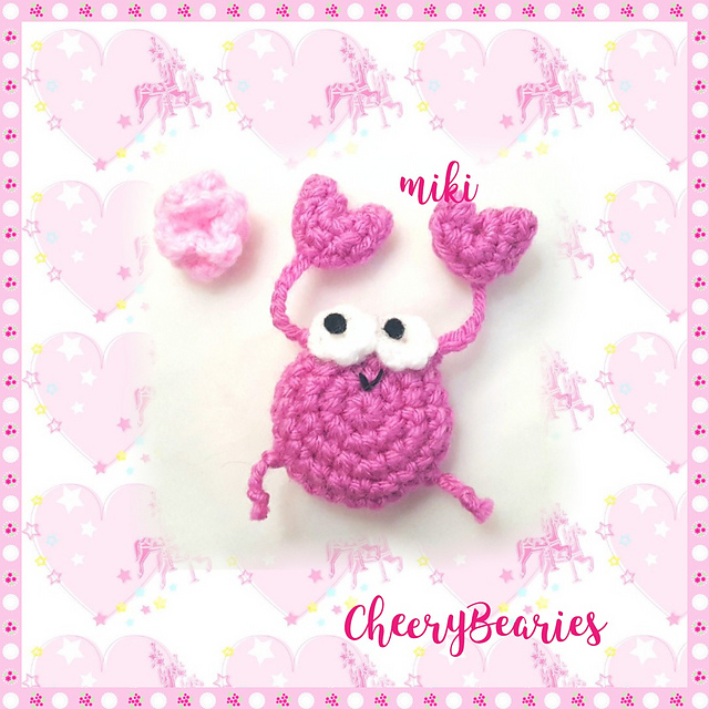 Ravelry: Cory Crab Plush pattern by Miki H Kim