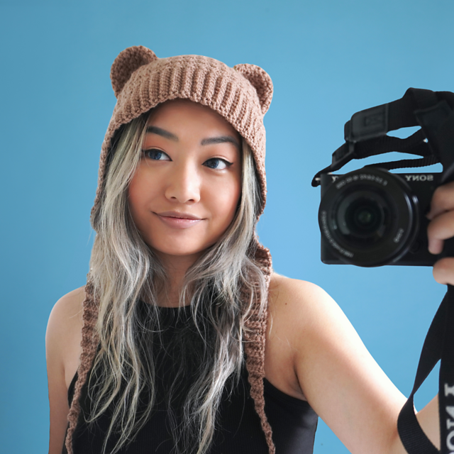 Ravelry: Earflap Hat with Bear Ears pattern by Cherilyn Q