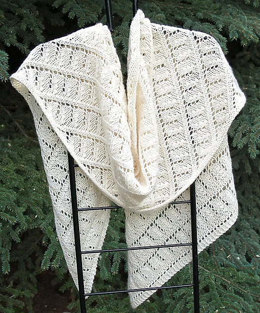 Ravelry: Slanting Twig Lace Simple pattern by Cheryl Oberle