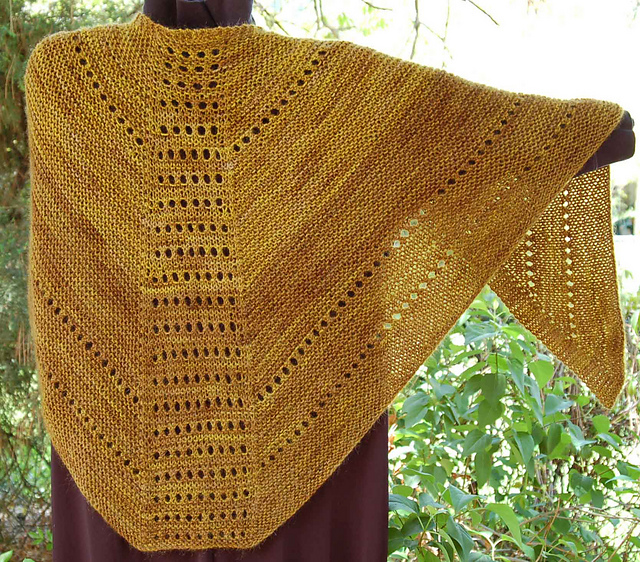 Ravelry: Fundamentally Faroese Shawl #3 pattern by Cheryl Oberle