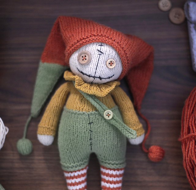 Ravelry: Peter Halloween clown doll pattern by Ngoc Vu