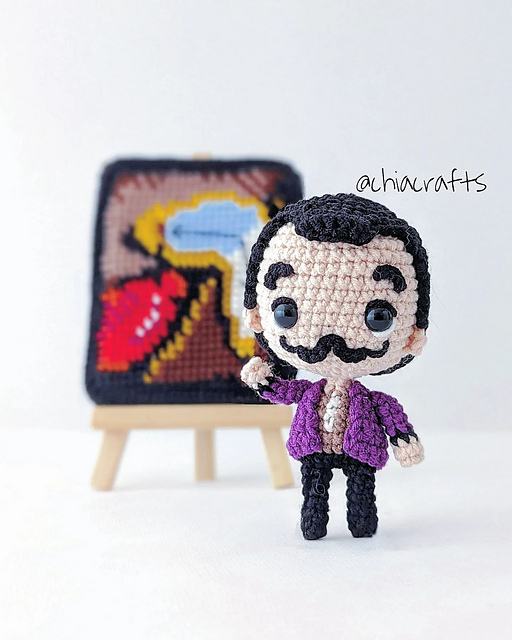 Ravelry: Salvador Dali pattern by Chiara Cremon