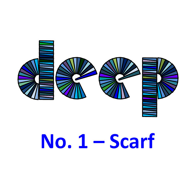 Ravelry: deep No. 1 - Scarf pattern by Chibcha Olivia