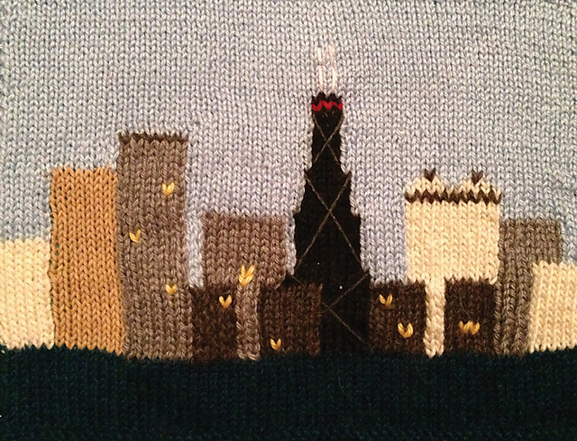 Ravelry: Chicago Skyline Pattern pattern by Chicago Knits Magazine