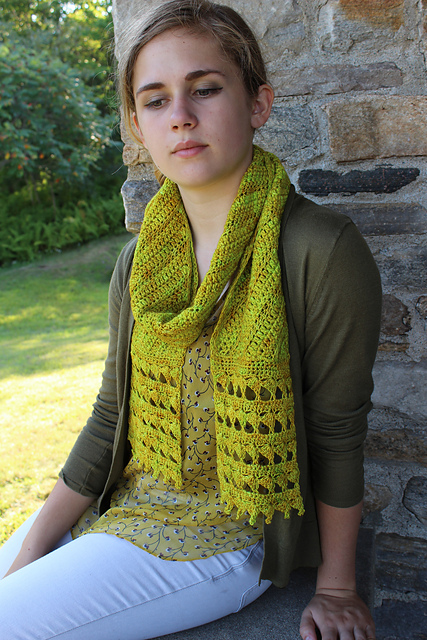 Ravelry: Samara Scarf pattern by Sara Delaney