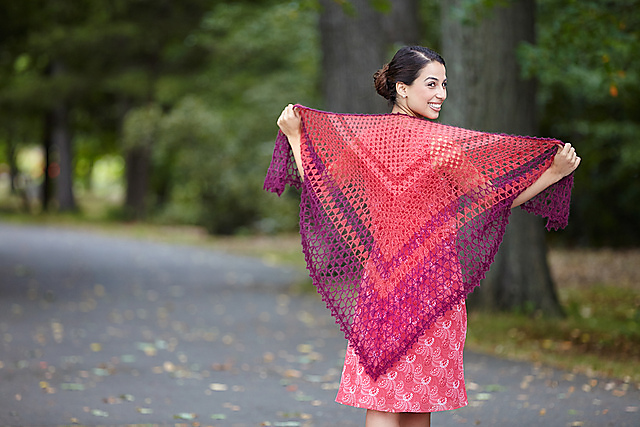 Ravelry: Iris Shawl pattern by Sara Delaney