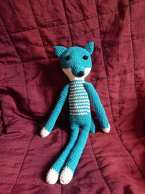 Ravelry: Leggy Wolf pattern by Polina Kuts