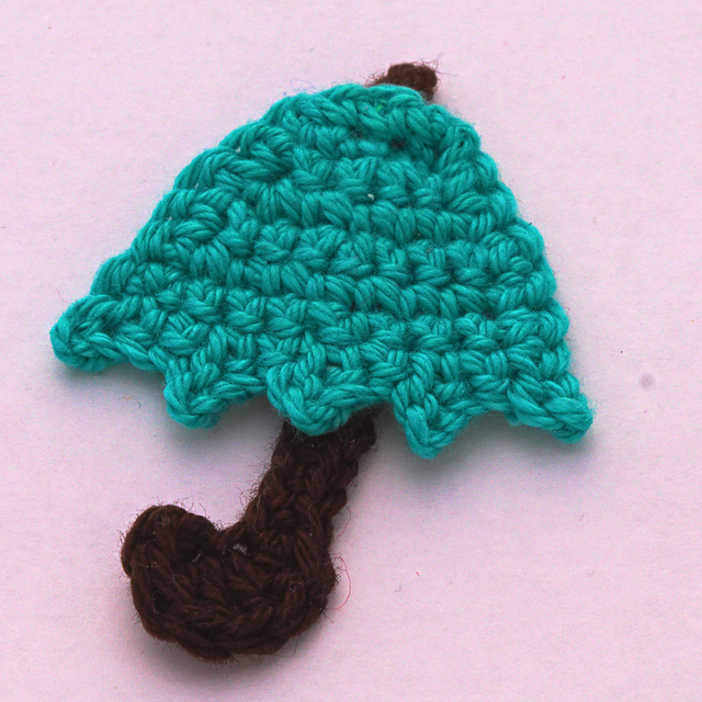 Ravelry: Umbrella applique pattern by Carmen Rosemann