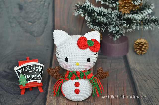 Ravelry: Snow Hello Kitty pattern by Thuy Trang