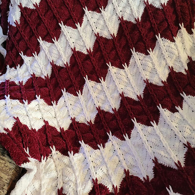 Ravelry: Jacob's Ladder Ripple pattern by Cindy Harlow
