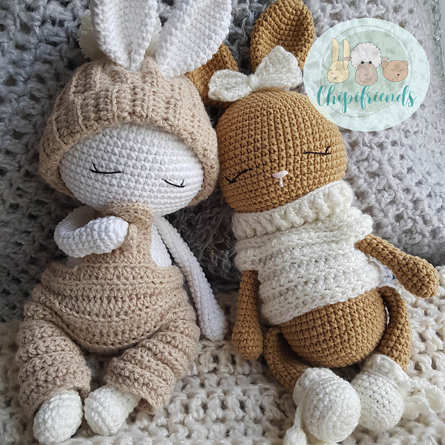 Ravelry: Amigurumi Baby Bunnies pattern by Graciela Gaudi