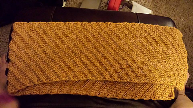 Ravelry: Detective's Scarf (most manly ever) pattern by Urszula Szwabowicz
